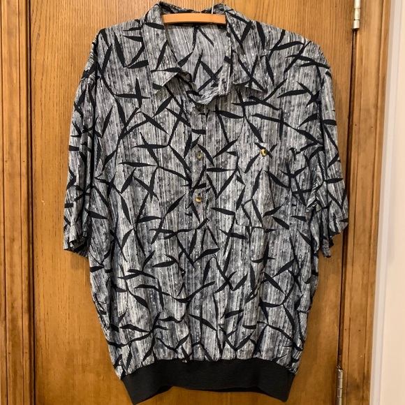 Alan Stuart | Shirts | Vintage Patterned Lightweight Alan Stuart Polo ...